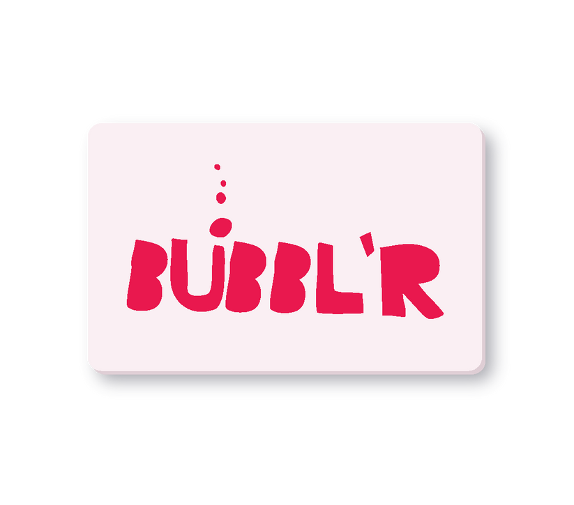 BUBBL'R online store gift card – drinkbubbl'rstore